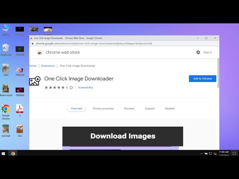 One Click Image Downloader adware-type extension (removal guide). - YouTube