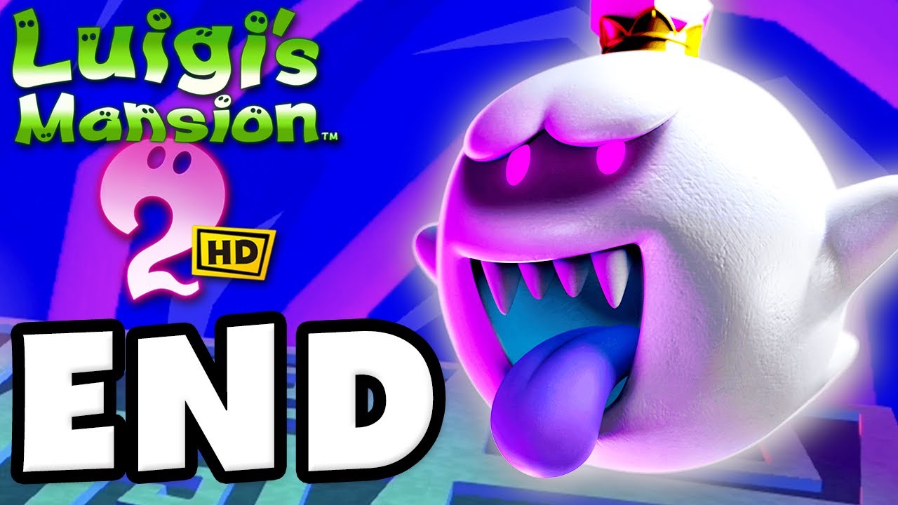Treacherous Mansion! Final Boss and ENDING! - Luigi's Mansion 2 HD ...