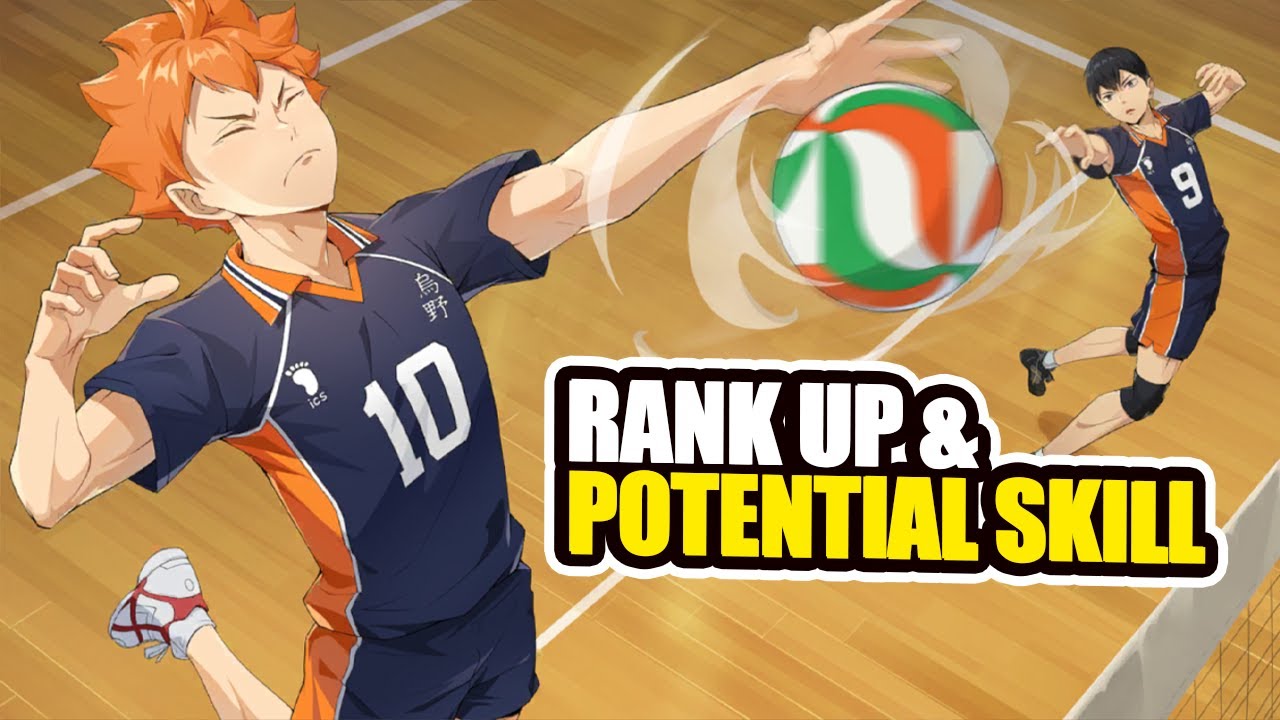HOW TO RANK UP CHARACTER STAR AND POTENTIAL SKILL - HAIKYUU FLY HIGH JP ...