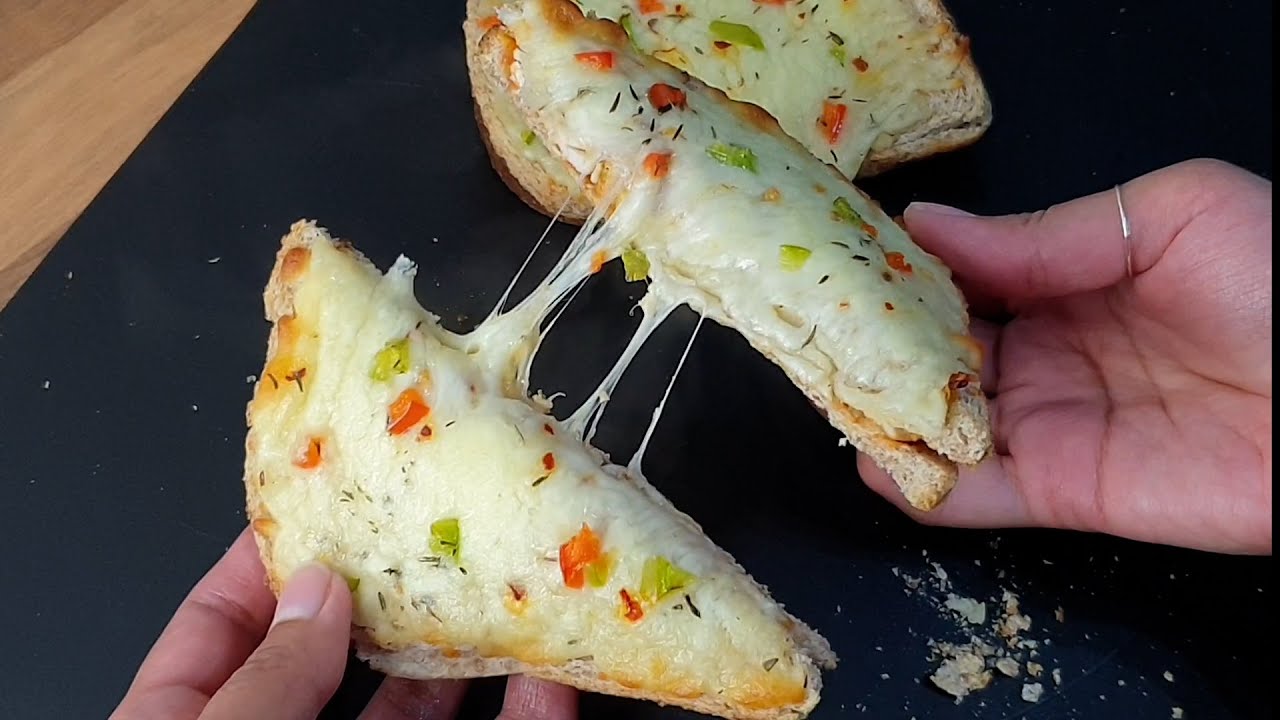 Double Layered Cheese Sandwich Recipe By Kitchen With Ambiha - YouTube