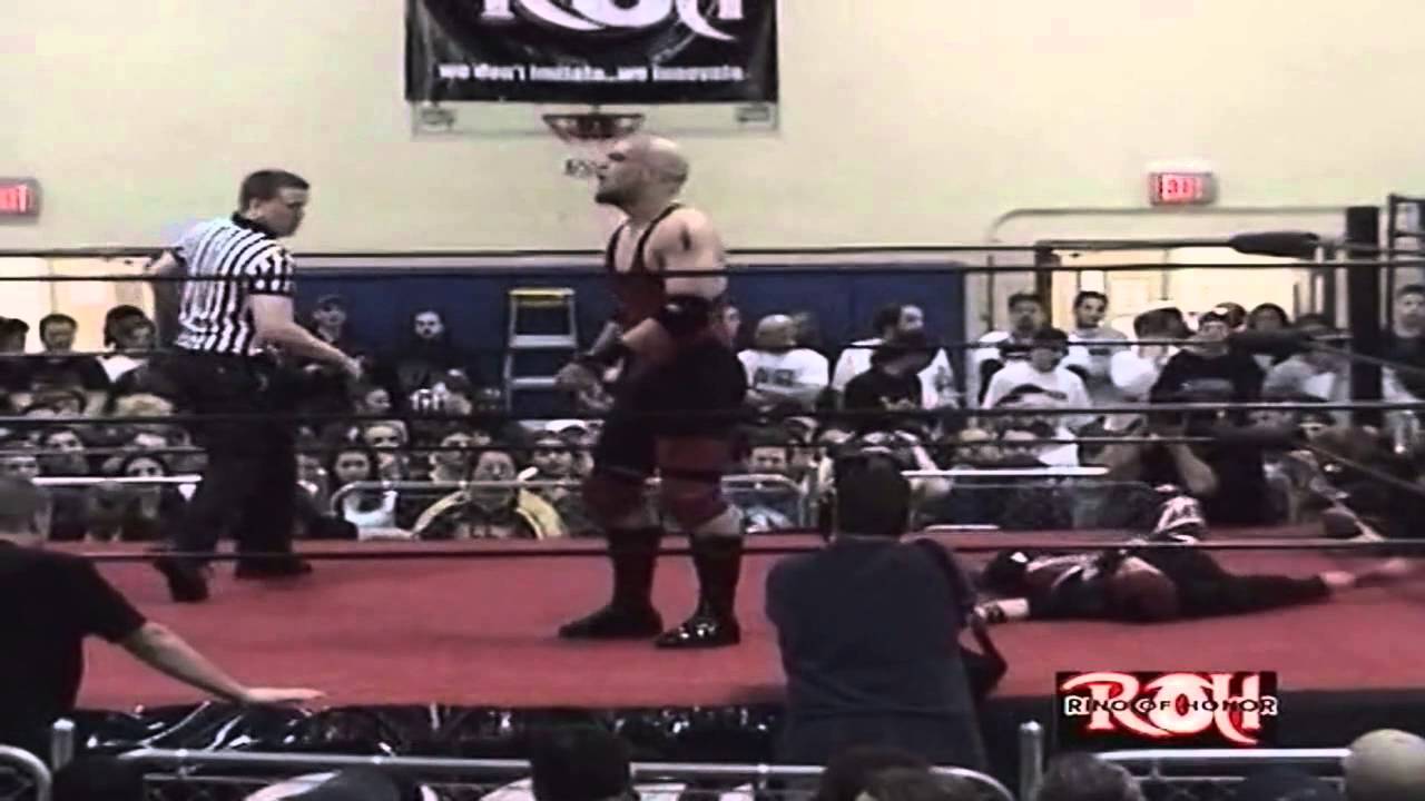 Red vs Jay Brisco - Ring Of Honor (2002) - YouTube