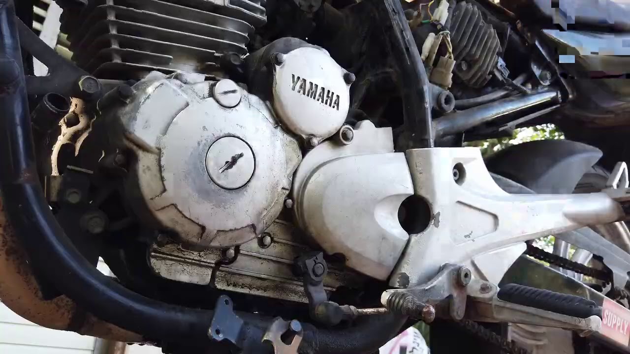 YBR250 Motorcycle Engine Covers Removal - Stop Motion Rough Cut - YouTube
