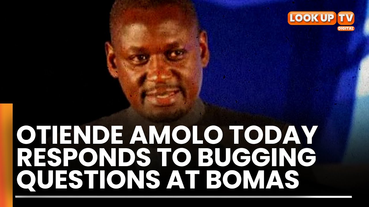 Hon Otiende Amollo speaks at the Bomas-held Bipartisan discussions ...