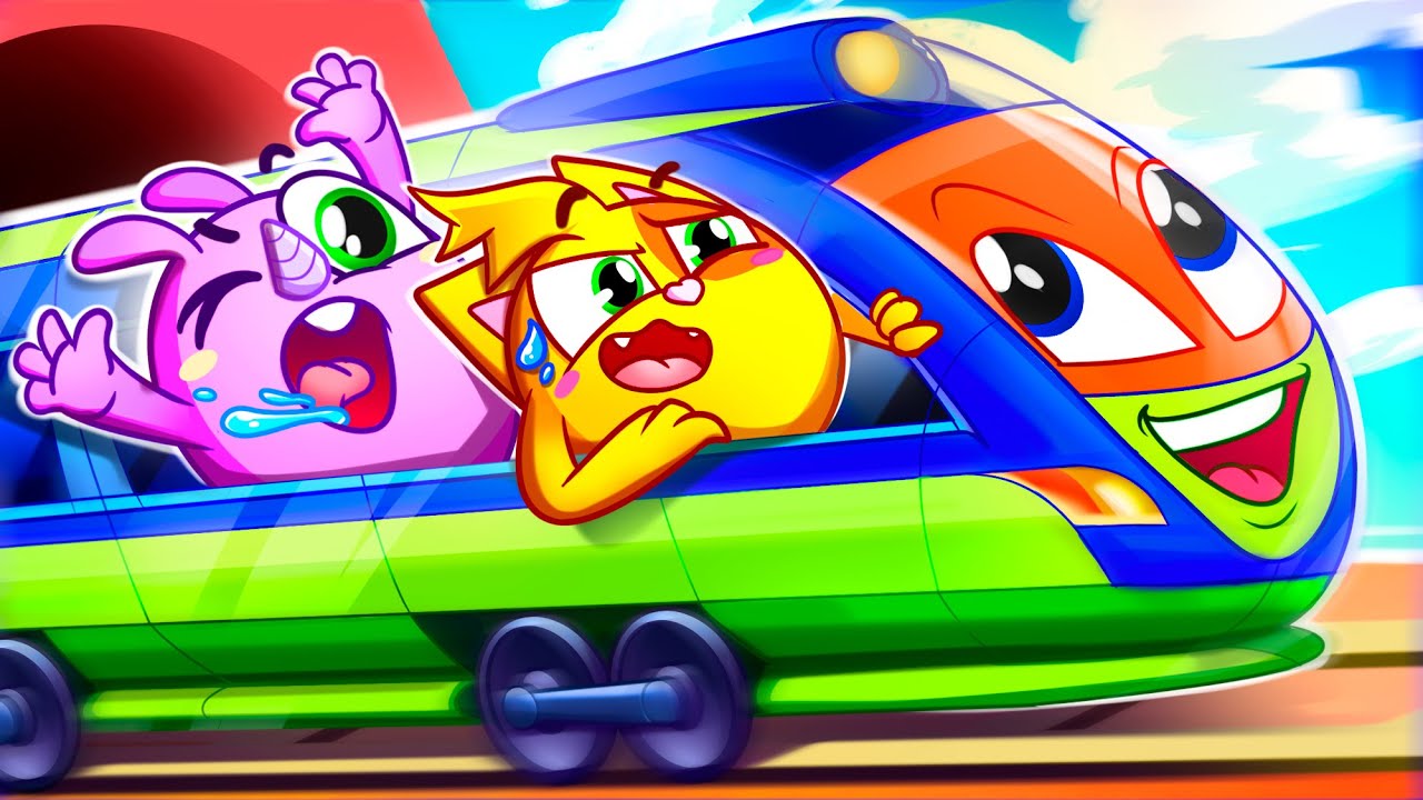 Subway Safety Song 🚅😻 | Funny Kids Songs 😻🐨🐰🦁 And Nursery Rhymes by ...