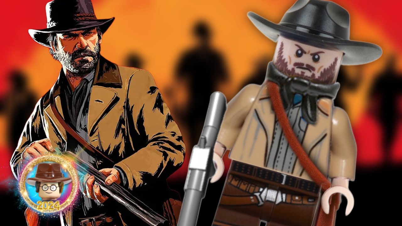 Arthur Morgan LEGO Minifigure Tutorial - YouTube