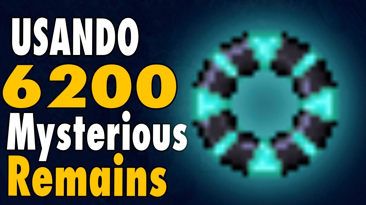 USANDO 6200 MYSTERIOUS REMAINS - YouTube