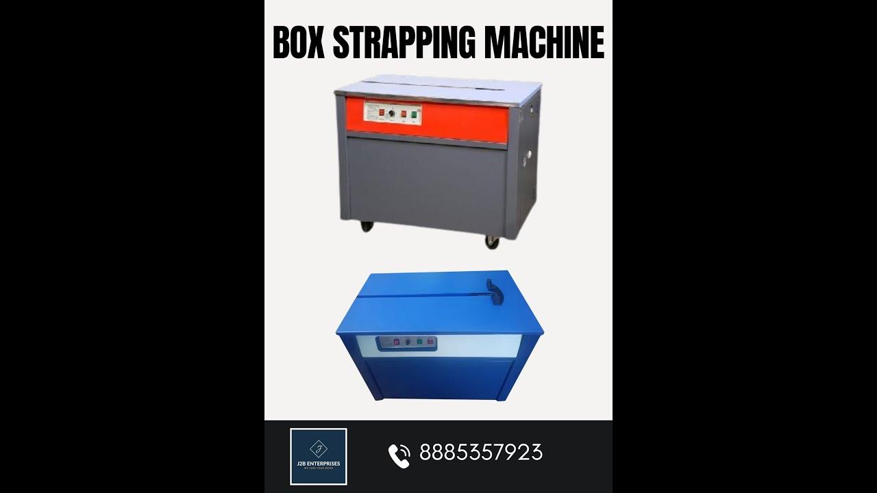 BOX STRAPPING MACHINE IN HYDERABAD CALL 8885357923 - YouTube