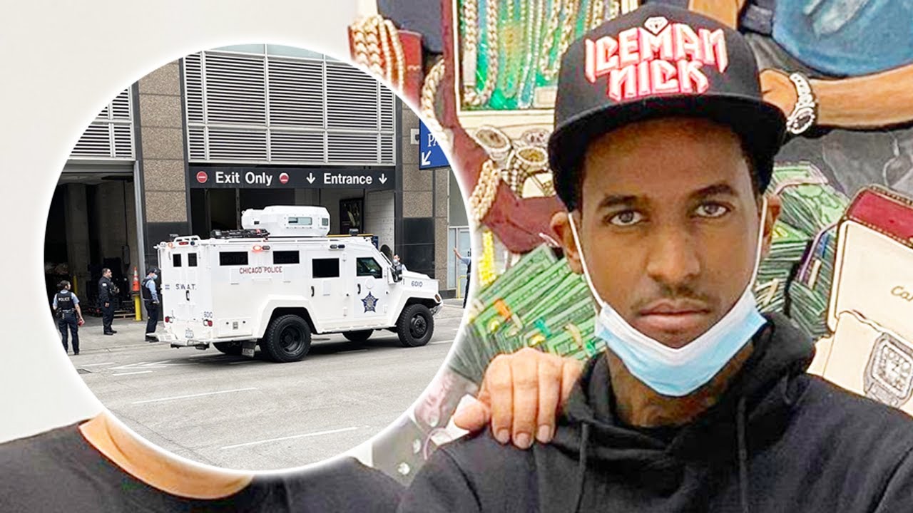 Lil Reese Shot in Parking Garage in Downtown Chicago - YouTube