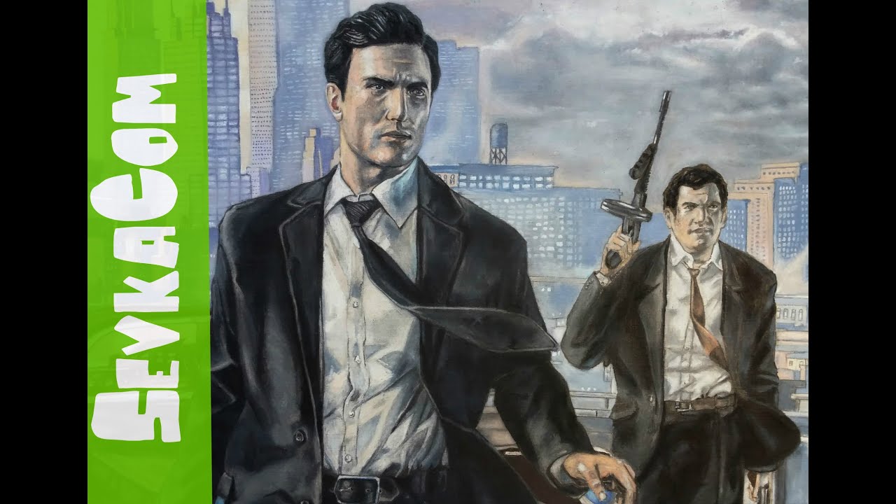 Speed drawing Mafia 2 - YouTube