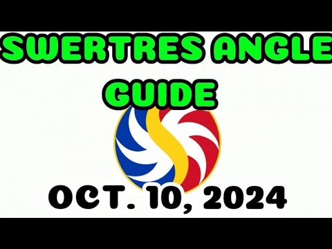 swertres angle guide today October 10,2024 3d lotto, 3d national and ...