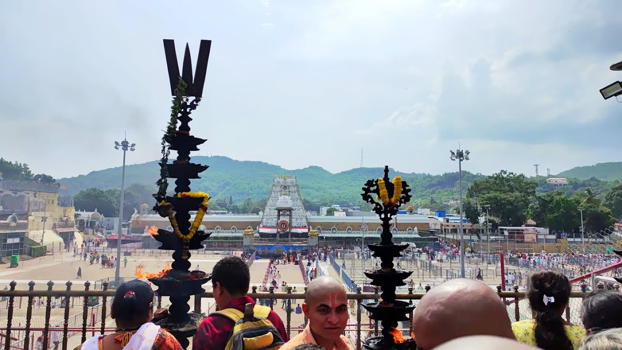 Tirupati Balaji Darshan 2024 | Srivari Mettu Footpath End point to ...