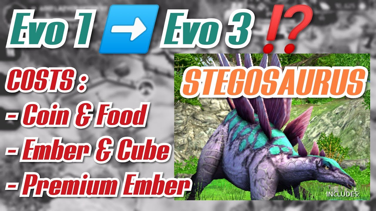 Final Evolution STEGO | Dino Tamers || 4017 - YouTube