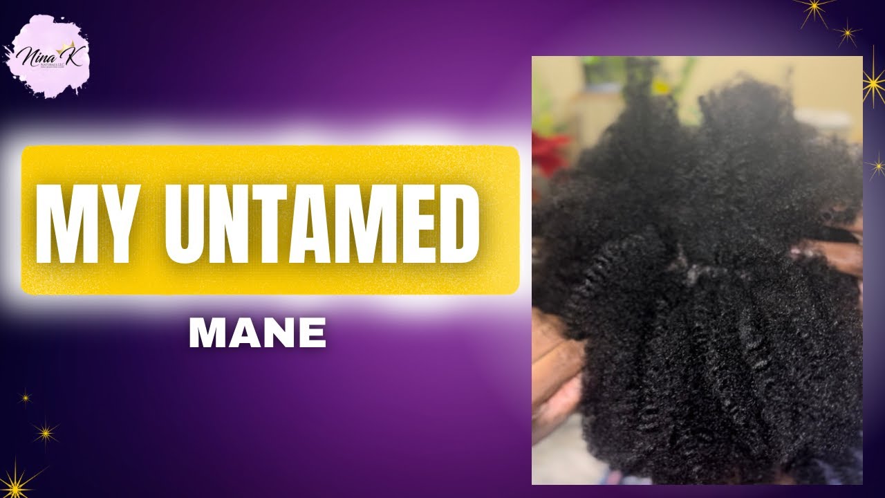 My Untamed Hair| Natural Hair #naturalhair #washday #natural #hair ...