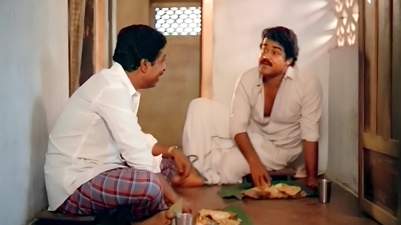 വീട്ടിലുണ്ടാക്കിയ ഭക്ഷണം കഴിച്ചിട്ട് മൂന്നുമാസമായി😋 | Mohanlal ...