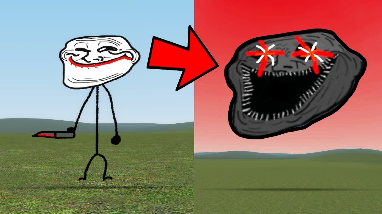 EXTREME TROLLGE PACK NPCS ARE TERRIFYING! - Garry's mod Sandbox - YouTube