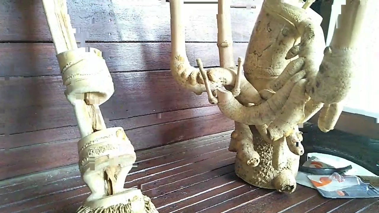 Bambu Songgo Buwono, Carang Gantung dan Buluh Perindu - YouTube