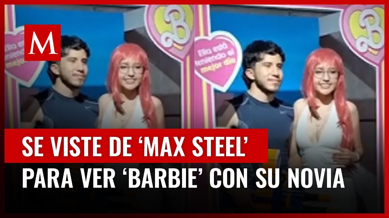 Joven se caracterizó como Max Steel para acompañar a su novia a ver ...