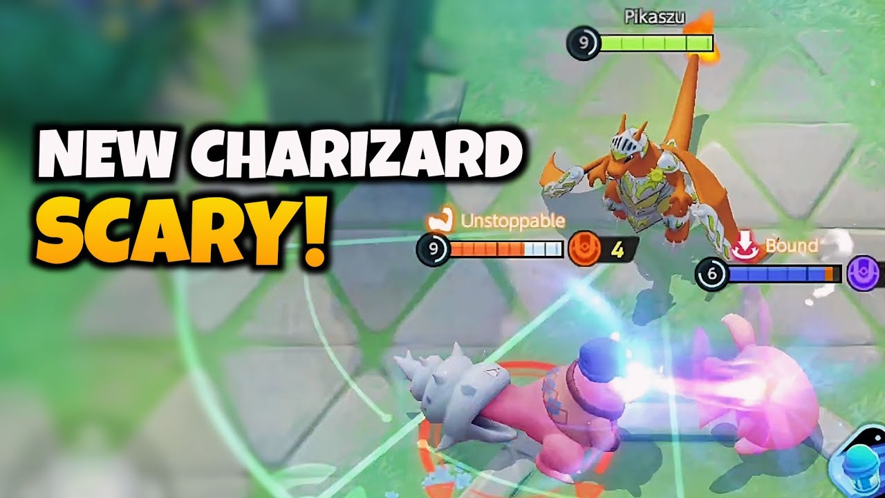 Buffed Charizard can now stop Slowbro & Mimikyu - Pokemon Unite - YouTube