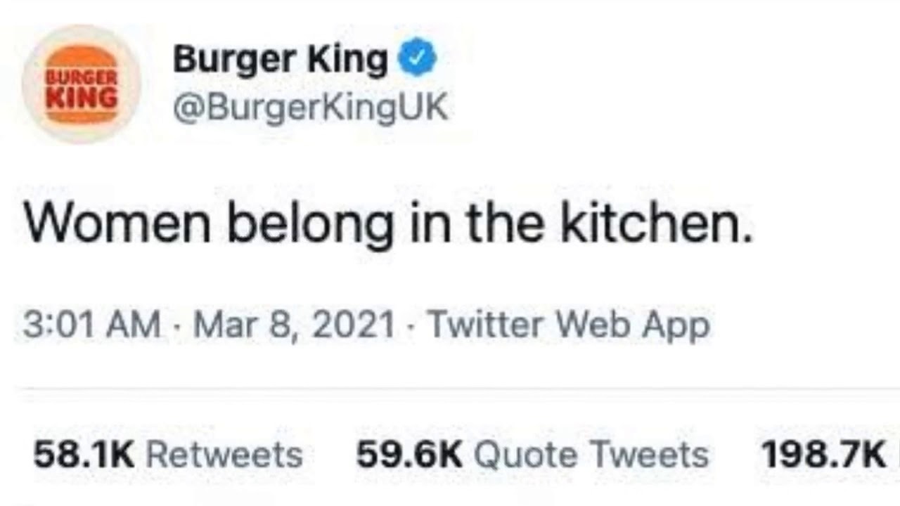 Women belong in the kitchen Meme - YouTube