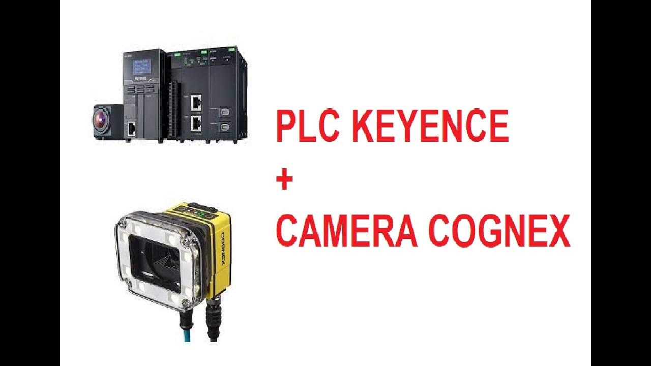 Keyence PLC communication Camera Cognex use Ethernet IP protocol (part 2) - YouTube