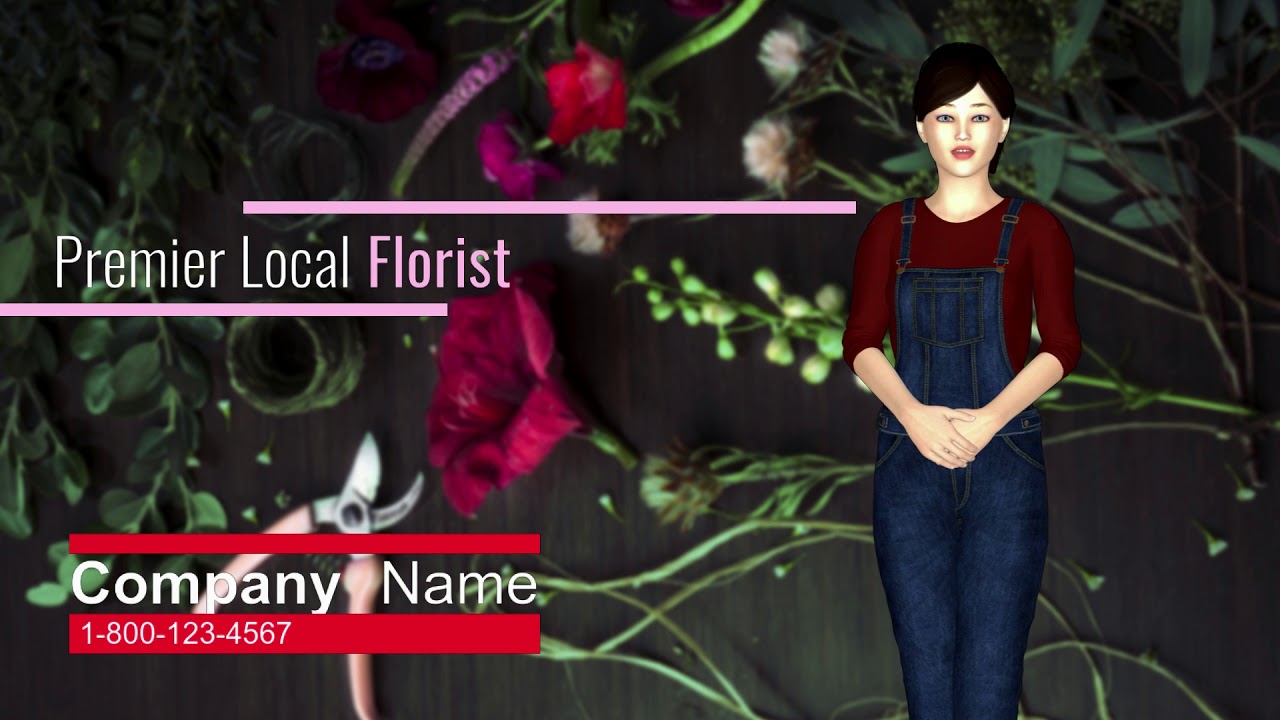 Florist Sample Video - YouTube