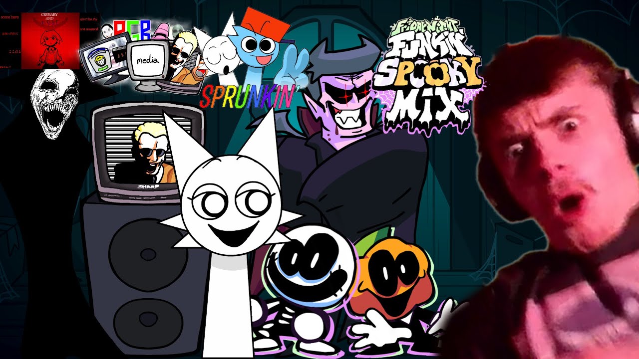 Time for a Funky HALLOWEEN Night!!! - Spooky Mix, Sprunkin'!, FNF ...