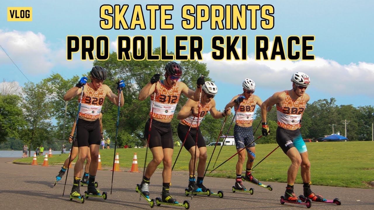 Pro Roller Ski Race : Vlog Part 2 | Shoreline Roller Ski Events | - YouTube