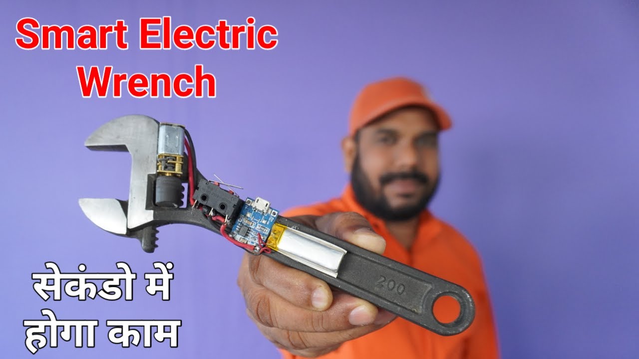 Normal Wrench को बनाया Smart Electric Wrench | सेकेंडो में करेगा काम ...