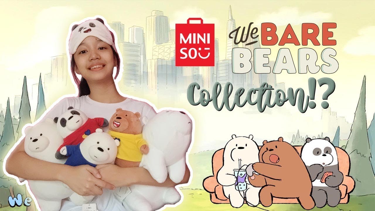 MINISO WE BARE BEARS MINI COLLECTION?! | LalaLeen - YouTube