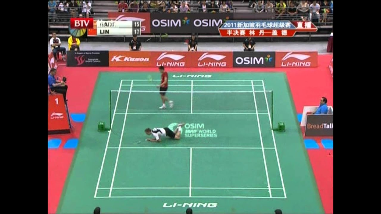 Lin Dan's Trick Move - YouTube