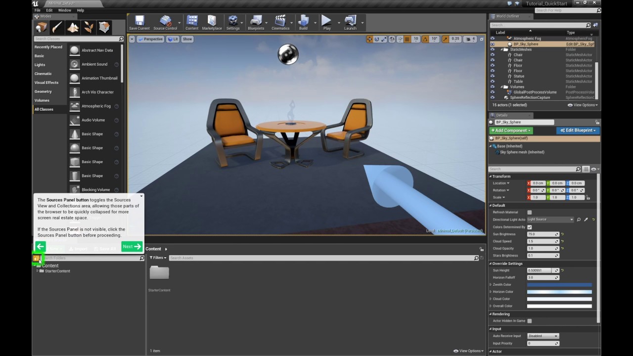 Unreal Editor - Tutorial - Sources Panel Button? - YouTube