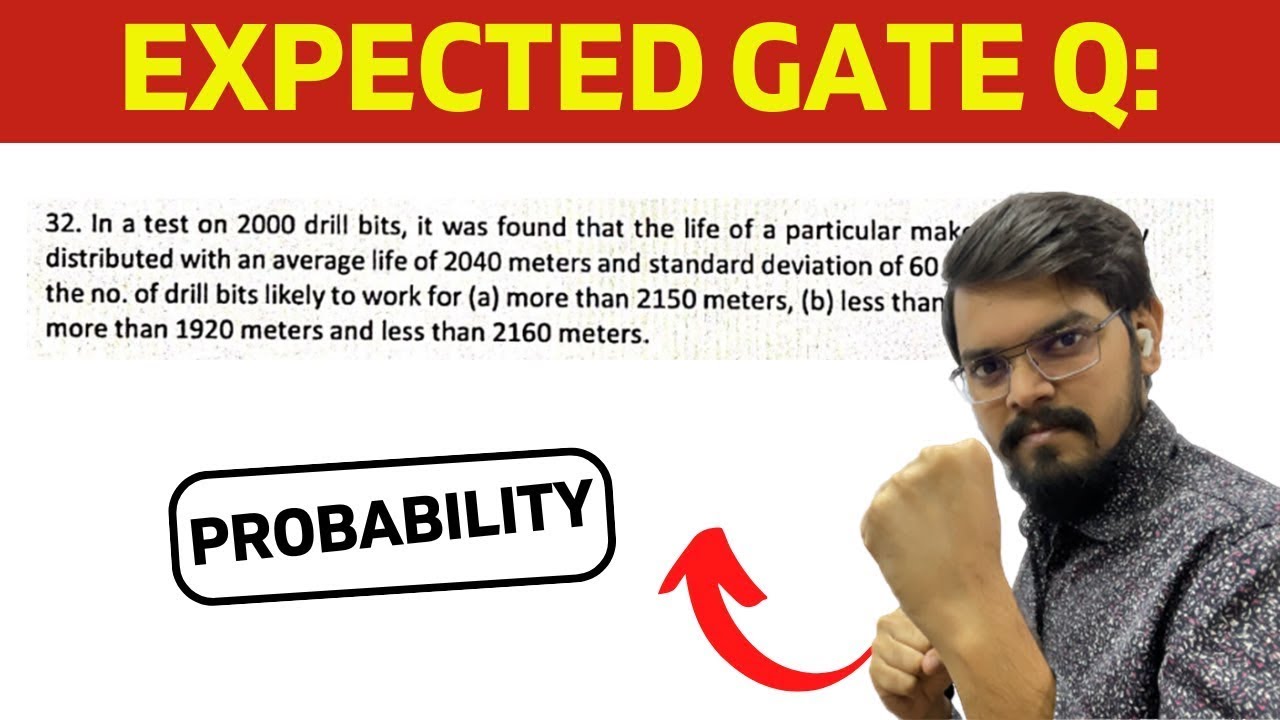 Expected GATE Question from Probability | Engineering Maths - YouTube