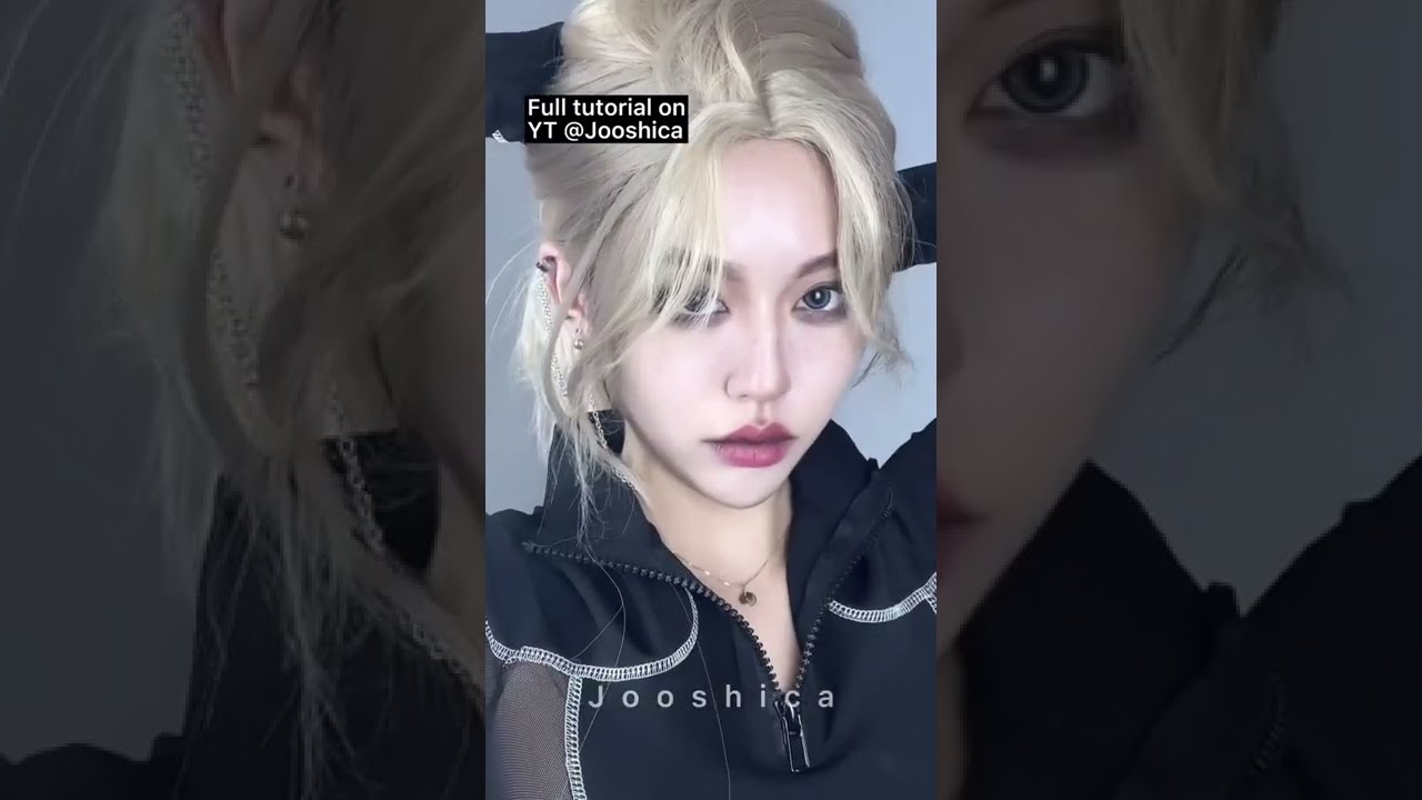 Full Felix makeup tutorial on my channel👀🖤 | 필릭스 풀메이크업 튜토리얼 보러오세요 - YouTube