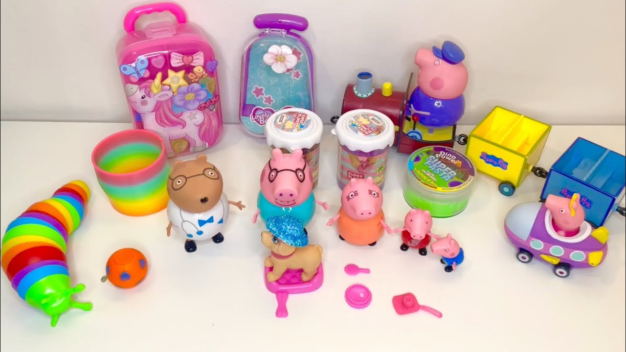 Peppa Pig’s Slimy Adventure! 🐷💦 | Fun with Slime, Play-Doh & Toys ...