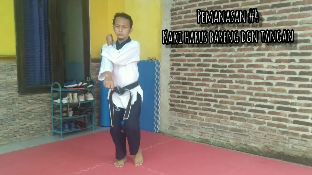 Taekwondo Training Tips ; Latihan Dasar2 Taekwondo #2 ; Arae Makki dan ...