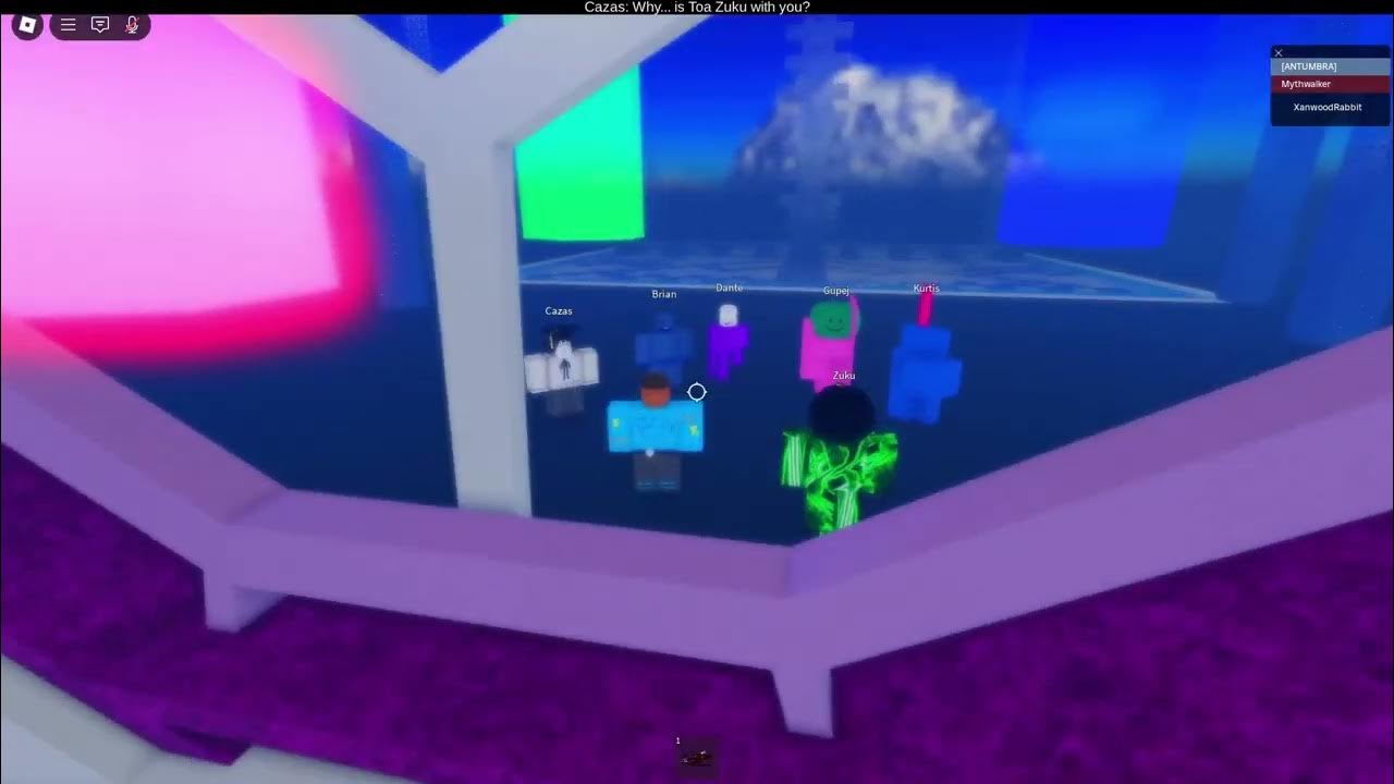 Roblox MYTH GAME: After Toa Zuku Defeat Cutscene - YouTube