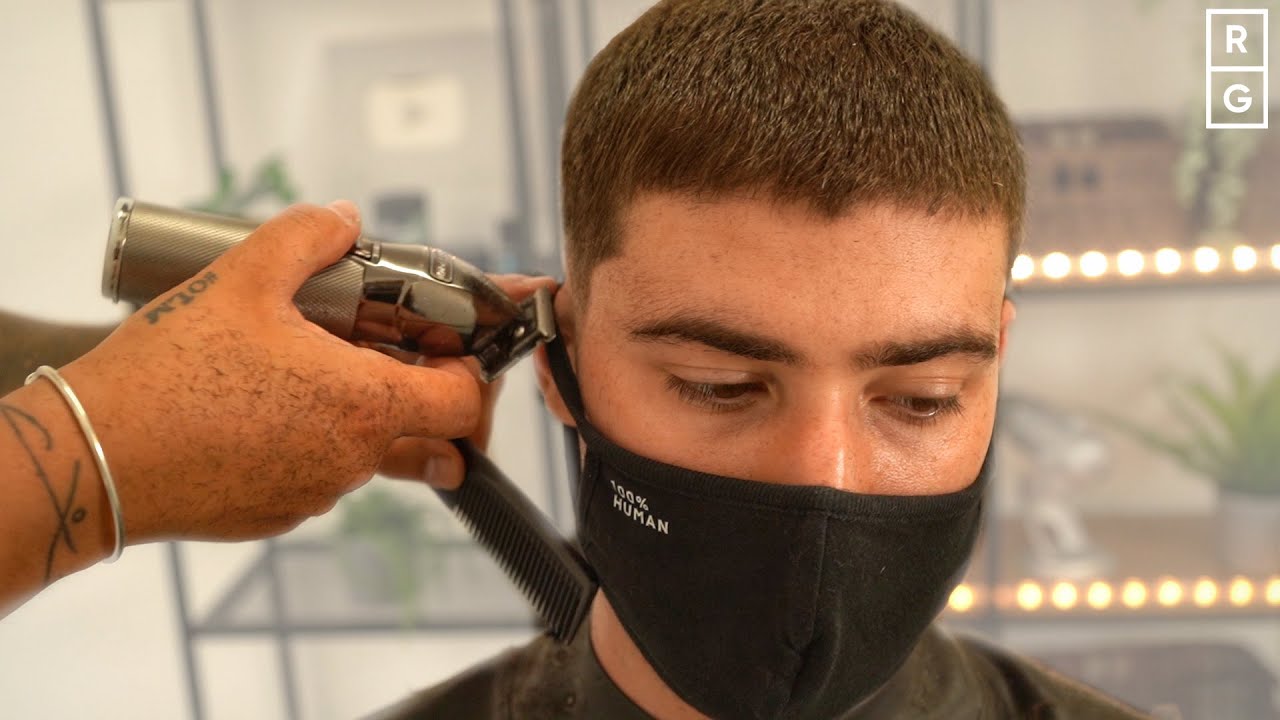 A CLASSIC British Barbershop SHORT Haircut (VERY Short Haircut for ...