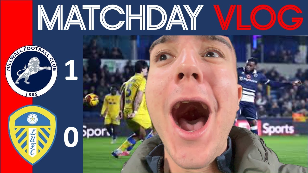 MILLWALL V LEEDS UNITED VLOG! ( 4 ON A SPIN! ) - YouTube