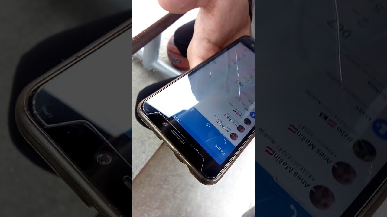 Unlocking a phone with spit. - YouTube