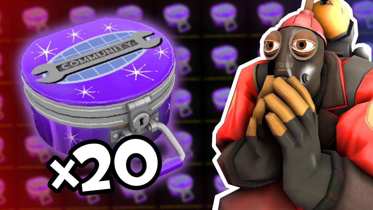 [TF2] Uboxing 20 More Summer 2023 Cosmetic Cases - YouTube