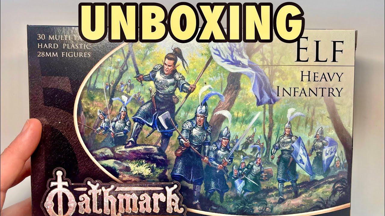 Let’s Look at Oathmark Elf Heavy Infantry | Plastic Miniature Review ...