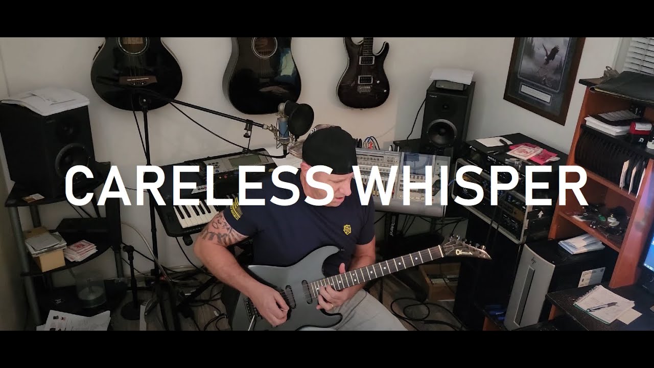 George Michael - Careless Whisper (Guitar Cover by Mark G. Sheibley ...