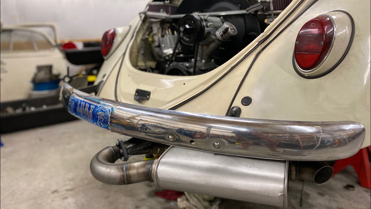 VW Beetle Muffler - DYNOMAX Super Turbo - YouTube