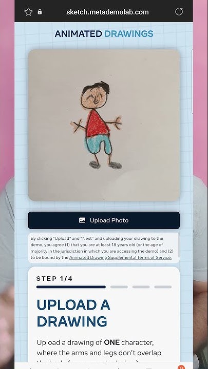 Animate your drawing - sketch metademolab - YouTube