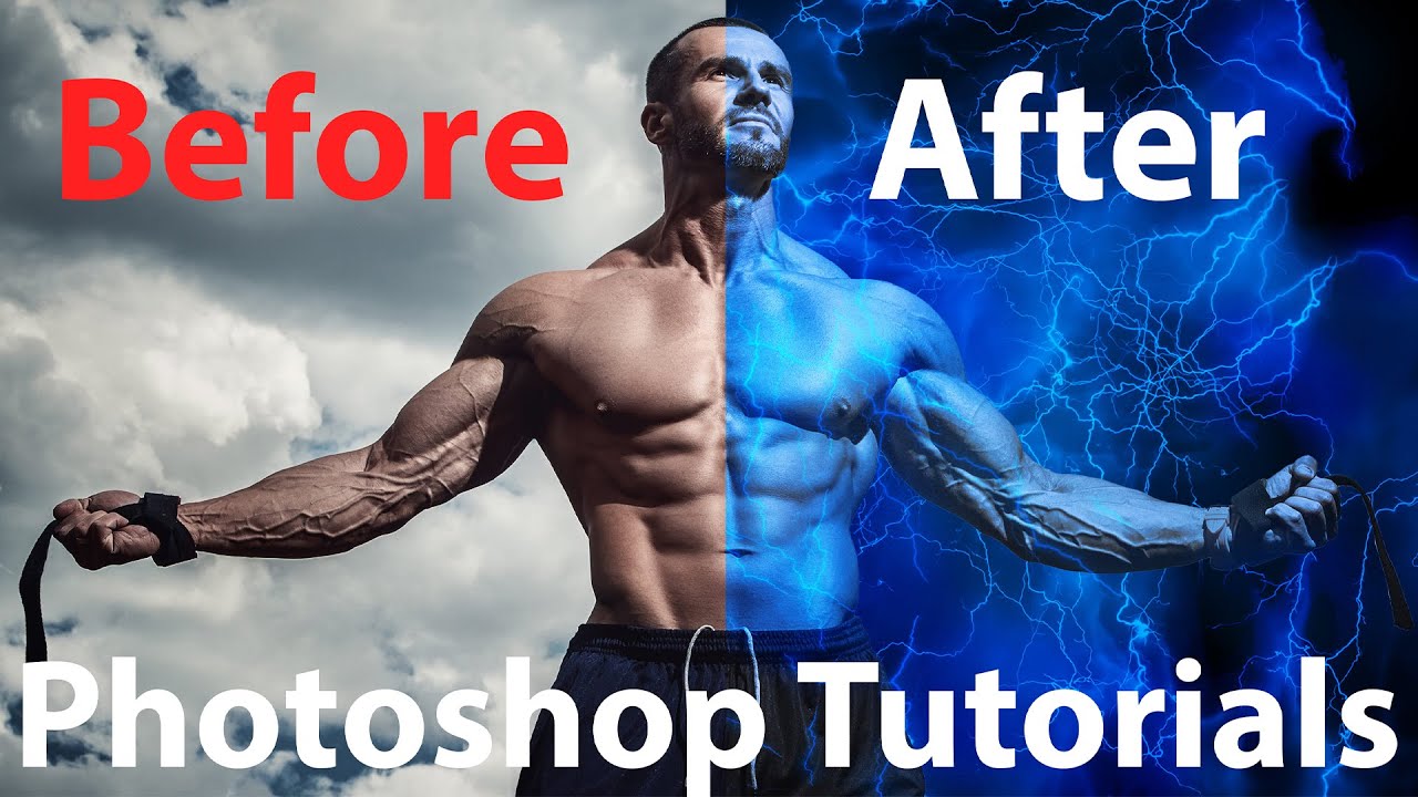 Electric Effect in Photoshop | Photoshop Editing #photoshop # ...