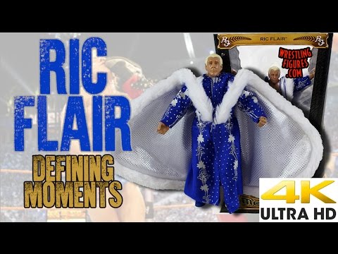 WWE FIGURE INSIDER: "Blue Robe" Ric Flair - WWE Defining Moments Toy Wrestling Figure by Mattel ...
