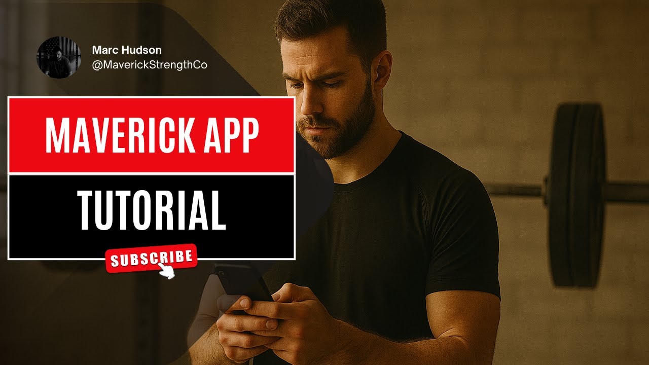 Welcome to the Maverick Strength Co. App | How to Use the App, Log ...