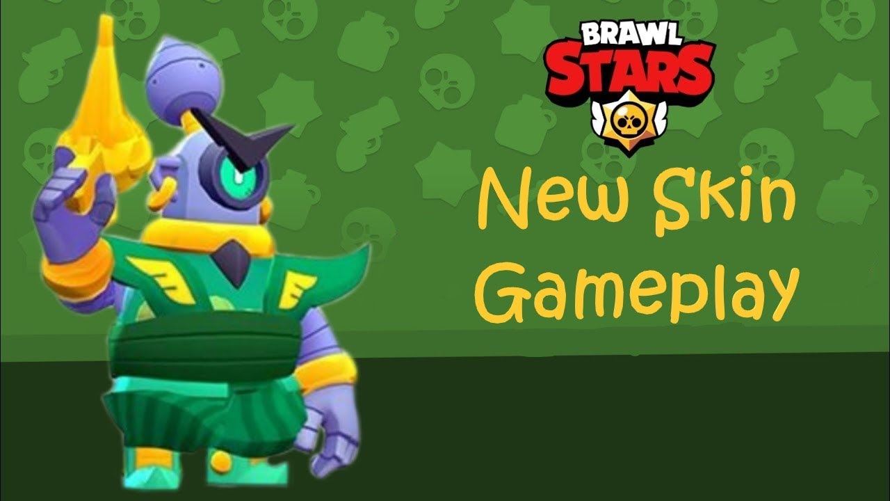 New Skin Rico Gameplay (Gem Grab) Brawl Stars - YouTube