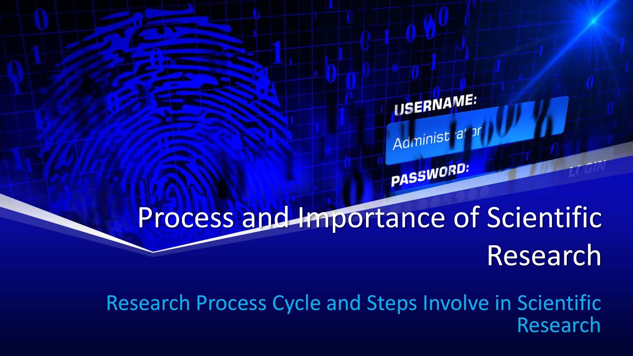 Importance and Process of Scientific Research - YouTube