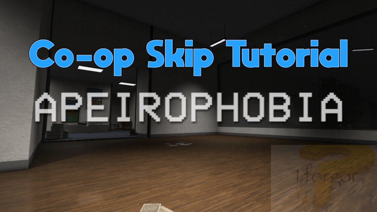Apeirophobia Speedrun: Level 11 Co-op Skip Tutorial - YouTube
